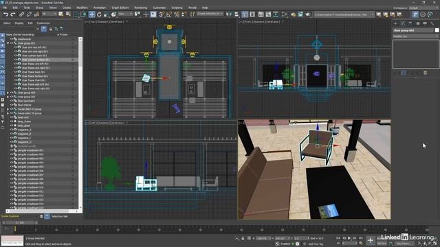 4_2 - Managing objects with Scene Explorer