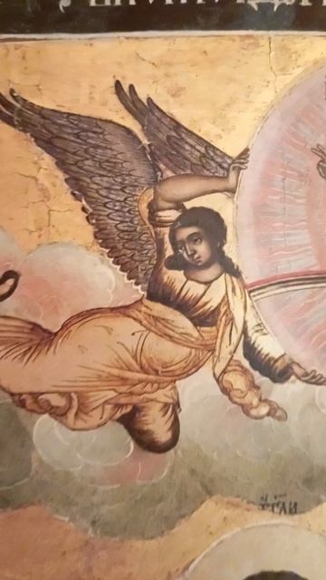 Вознесение Господне. Из цикла Двунадесятые праздники. Начало XVIII века.