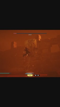 Джедай против шагохода ☬ STAR WARS Jedi: Survivor ☬ #shorts #gaming