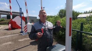 Автоматический шлагбаум "PREPONA-R-PRO" с телескопической стрелой барьера