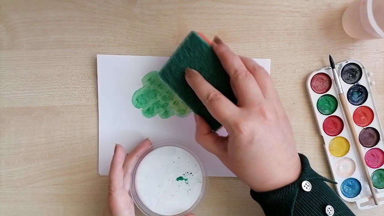 Рисуем с детьми. Дерево