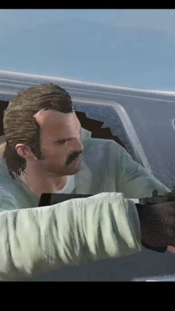 GTA 5 | MICHAEL AFTER BANK ROBBERY | #trendingshorts #police #train #robbery #Mr.Allrounder Gamer