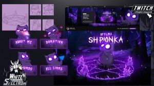 ручная рисовка стикеры для канала твич twitch / анимация для обс на заказ