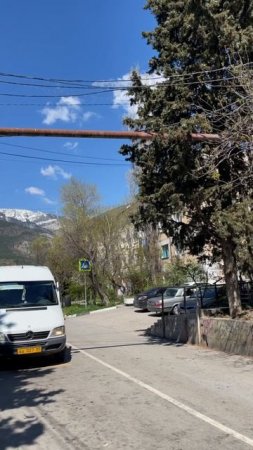 Ялта сегодня. Последний снег в горах. Прекрасный Южный Берег Крыма.mp4