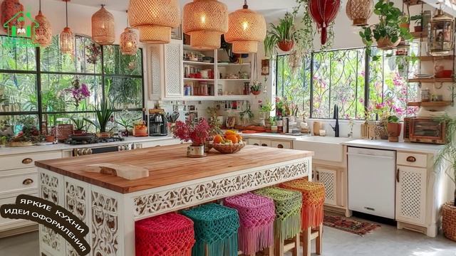 Яркие кухни после покраски фото идеи для дачи и сада (1)
