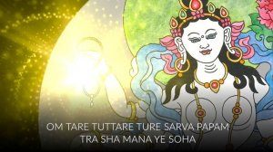 15th of the 21 Taras, White Tara Who Provides Virtues and Goodness