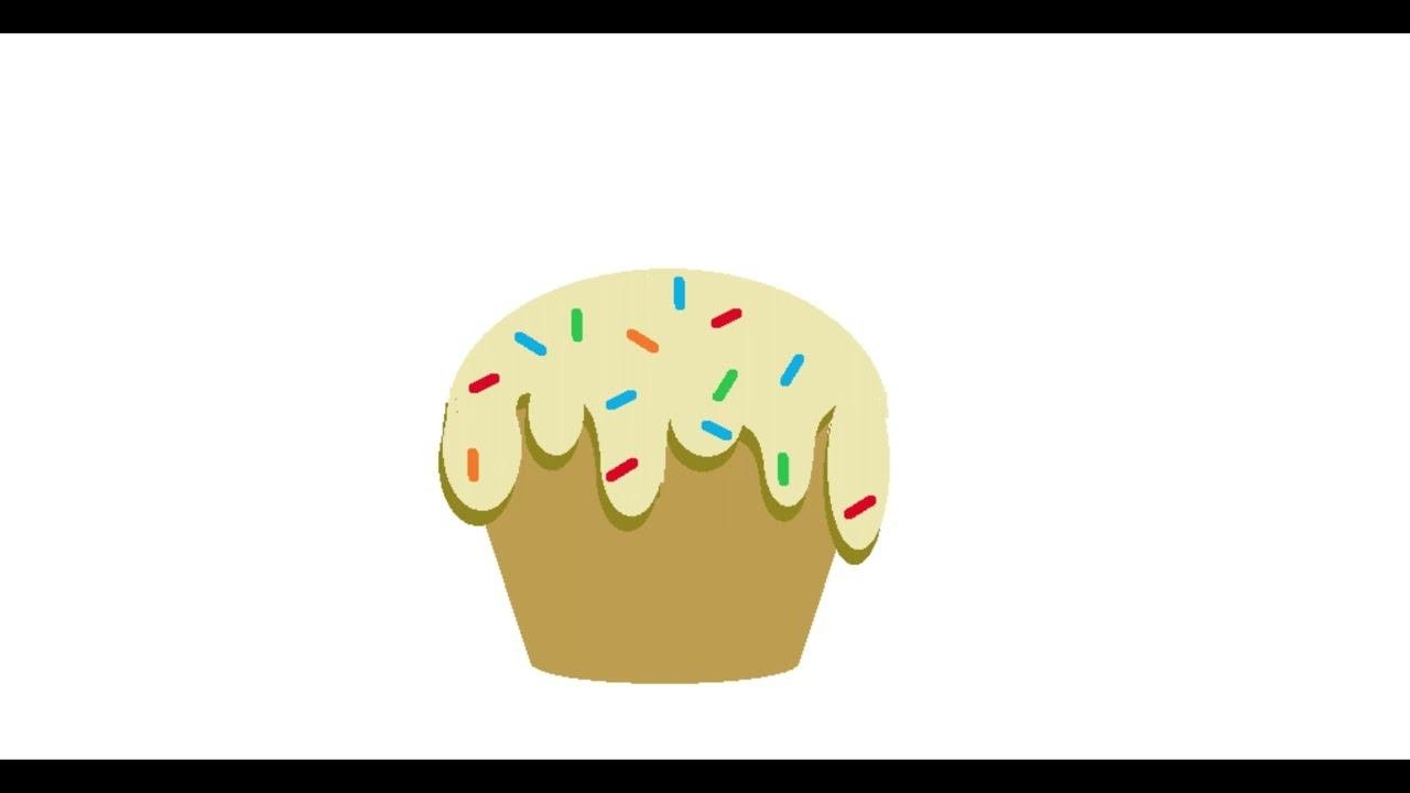Как нарисовать пасхальный кулич в MS Paint/ how to draw an easter cake in ms paint