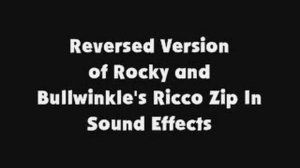 Reversed Version of R&B Ricco Zip In SFX