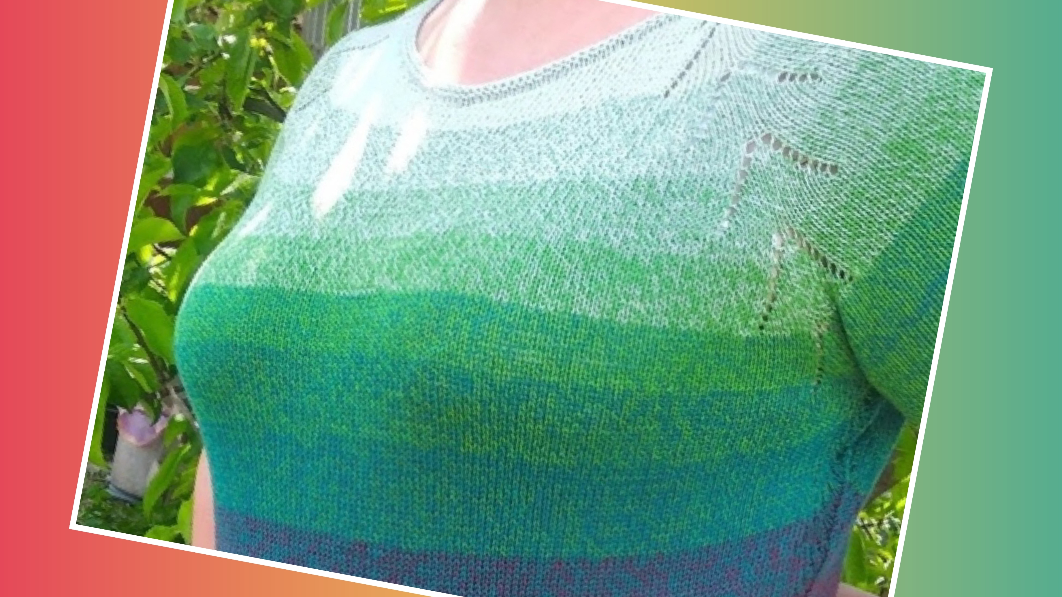 Красивая регланная линия "Ёлочка" 🧶