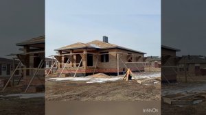 Завершено строительство по проекту одноэтажного частного дома под ключ в Йошкар-Оле 145 кв. м. терр