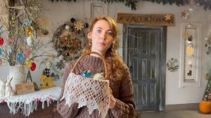 Пасхальные игрушки, куличи, зайчики и цветы