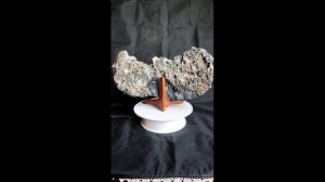 Агат черный с ониксом 8х32х15 см