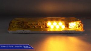 Flash Pattern: Whelen 16” Century Series Mini Lightbar