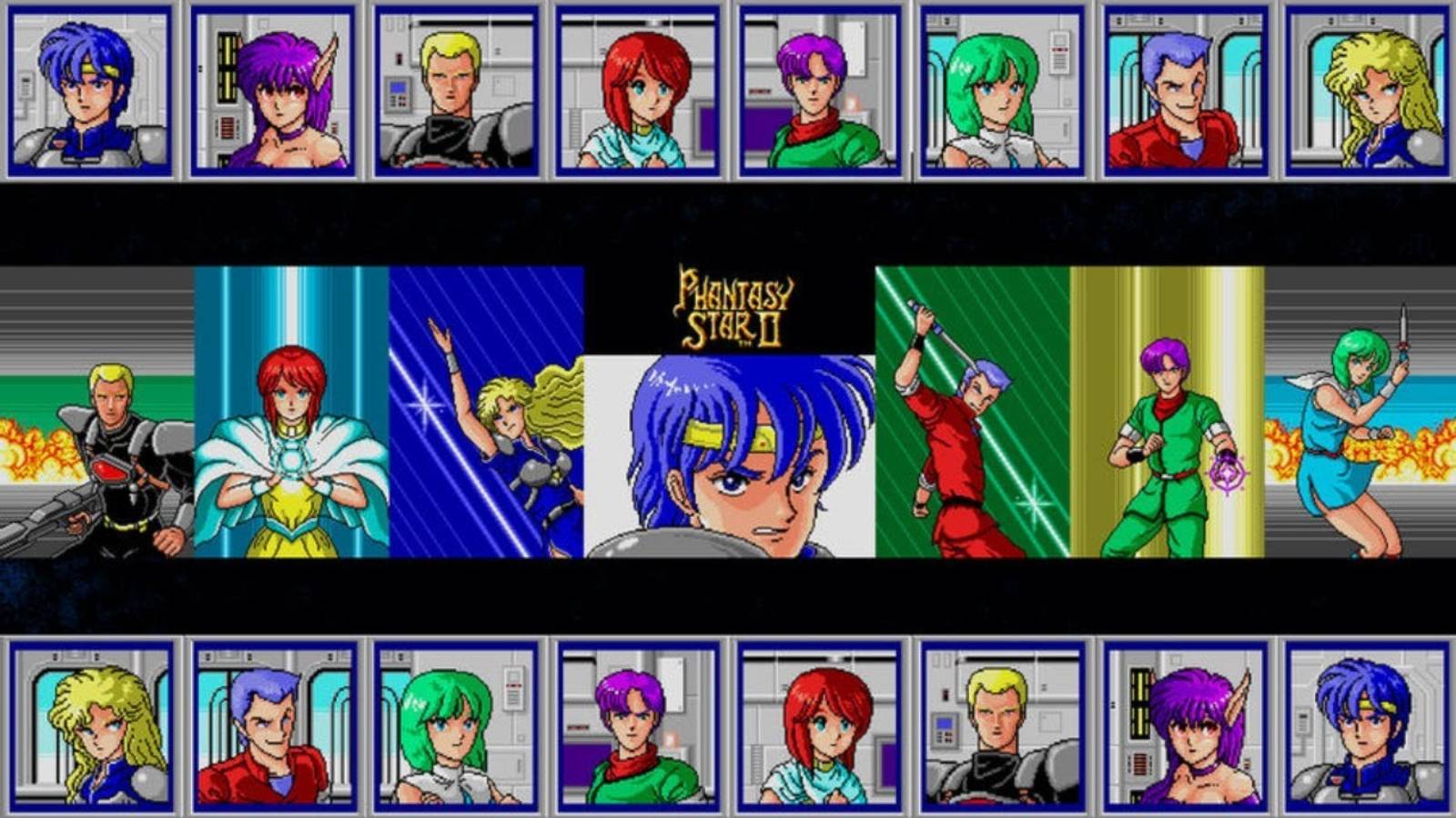 Phantasy Star 2 (SEGA) ретро игры прохождение#1 знакомство с игрой