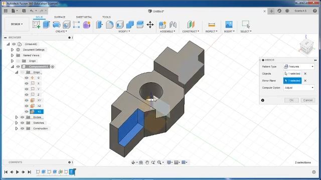 SCARIA A S | Autodesk Fusion360 | Module 09 | Lecture04 - Creating ...