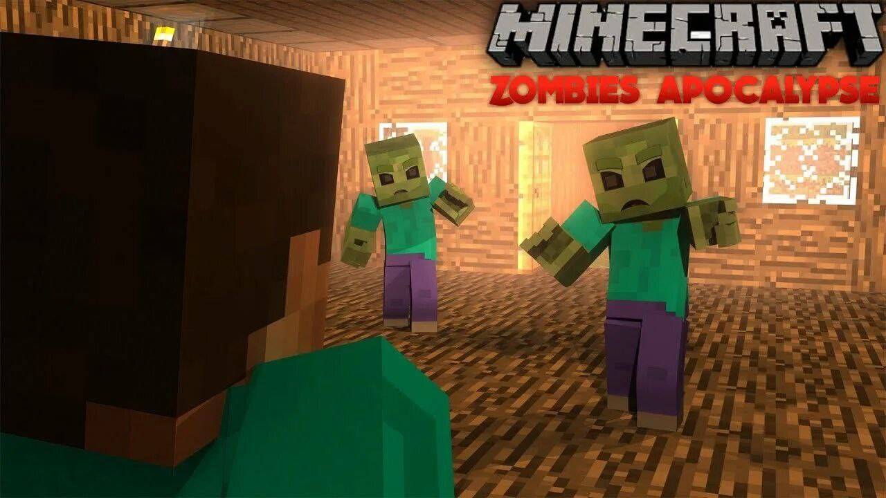 Выживание в зомби-апокалипсис (Minecraft) №4