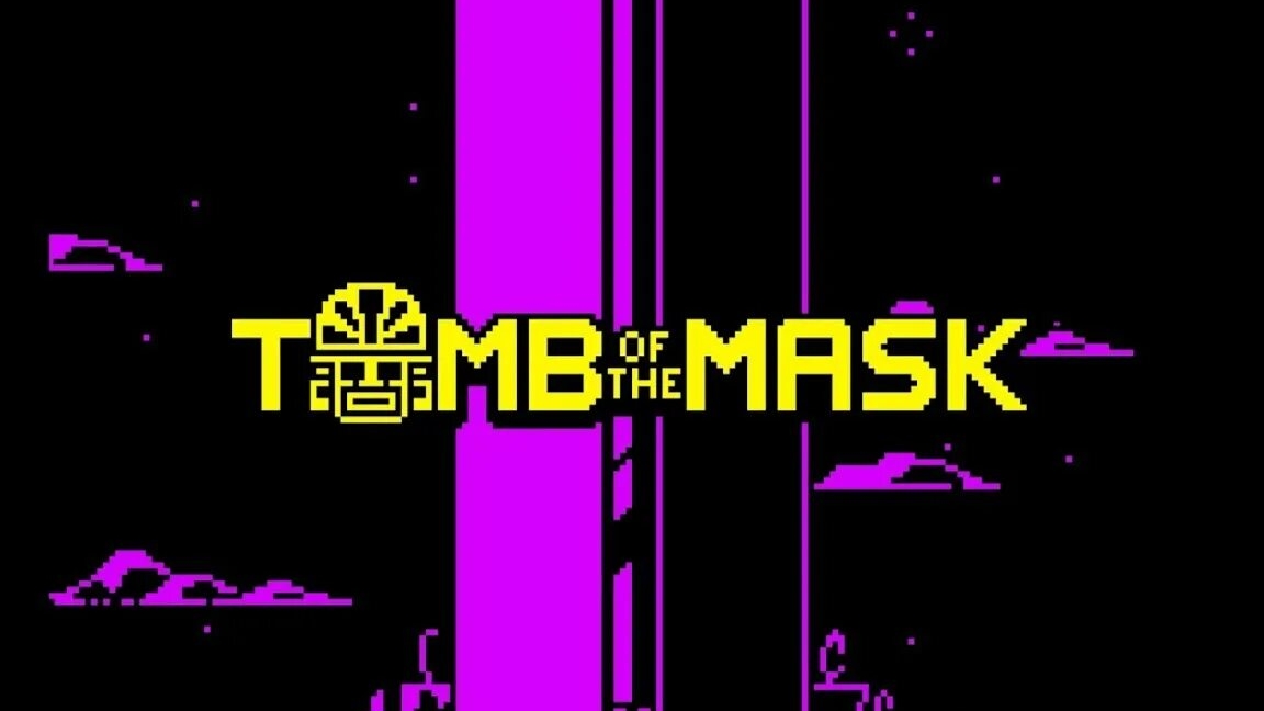 (2 часть) играю в мобильную игру:tomb of the mask.