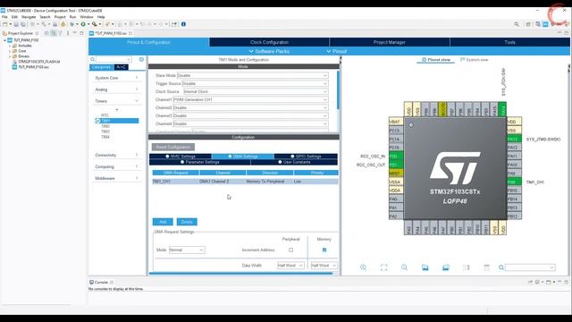STM32 TIMERS #1. PWM Output ｜｜ DMA [OwlfFp8fPN0]