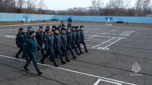 Камчатка. Спасатели МЧС России готовятся к Параду