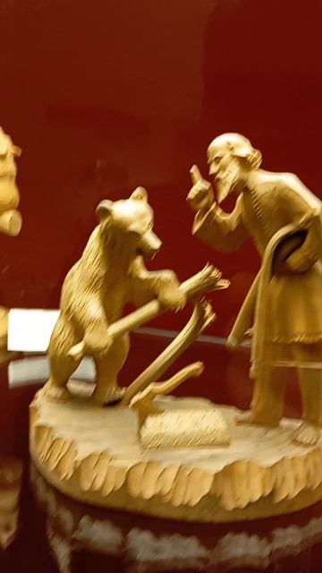 Русские народные деревянные игрушки.