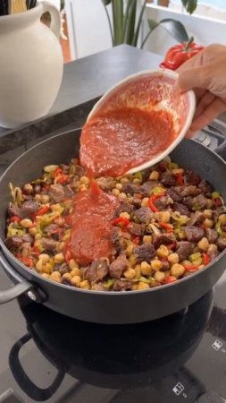 Enfeeess lezzetiyle Sebzeli etli bulgur pilavi #shorts #food
