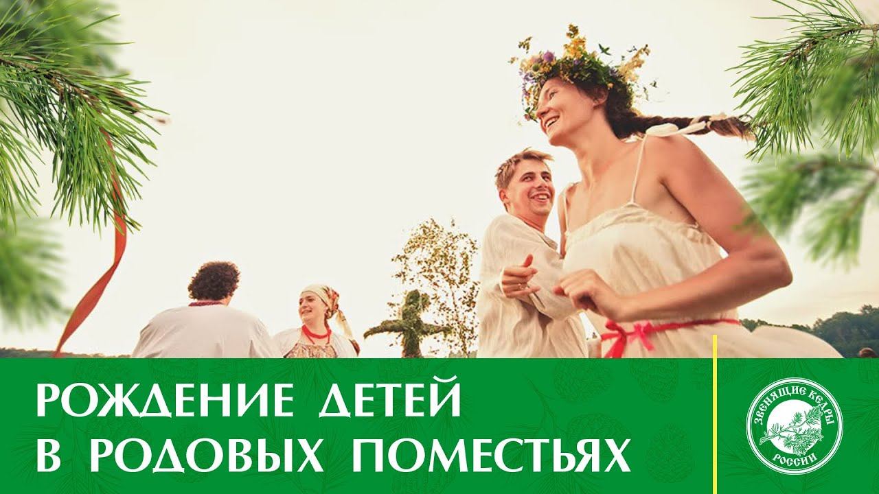 Владимир МЕГРЕ | РОЖДЕНИЕ ДЕТЕЙ В РОДОВЫХ ПОМЕСТЬЯХ