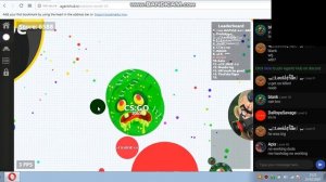 Am murit la agar.io de 6 ori