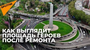 Обновленная площадь Героев в центре Тбилиси: красиво и безопасно