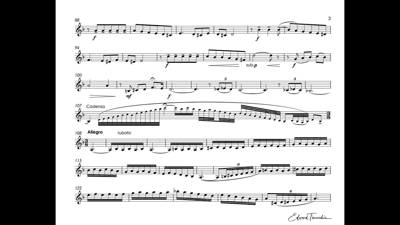 Waxman, Franz  - Carmen Fantasy - Sergei Nakaryakov trumpet C