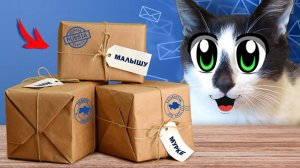 100 ПОСЫЛОК от ПОДПИСЧИКОВ! БОЛЬШАЯ РАСПАКОВКА РЕАКЦИЯ ЖИВОТНЫХ | А ну-ка давай-ка