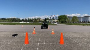 L GP Кирилл Новиков Kawasaki Z750R  Gymkhana Sochi 20,18 19 апреля 2025 г.