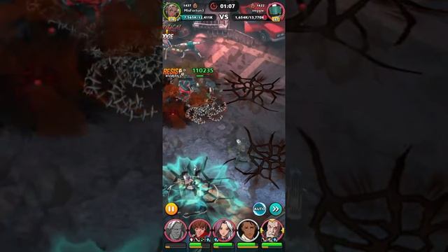 Undead World : Hero Survival - Henry vs 3 Mythic heroes Novice Arena SV11  (Match 2)