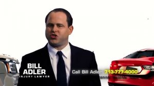 BILL ADLER INJURY LAWYER TV COMMERCIAL BILL ADLER ENGLISH 30 INJURY 1 HOUSTON