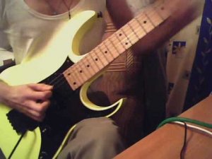 Paul Gilbert vs Godzilla cover (fragment)
