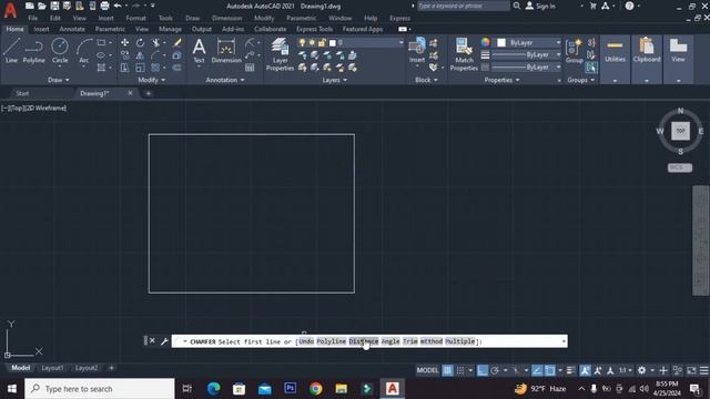 Fillet and Chamfer Command in AutoCAD | Shadin Creative Design ...
