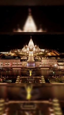 Akshardham temple in USA 😍✨