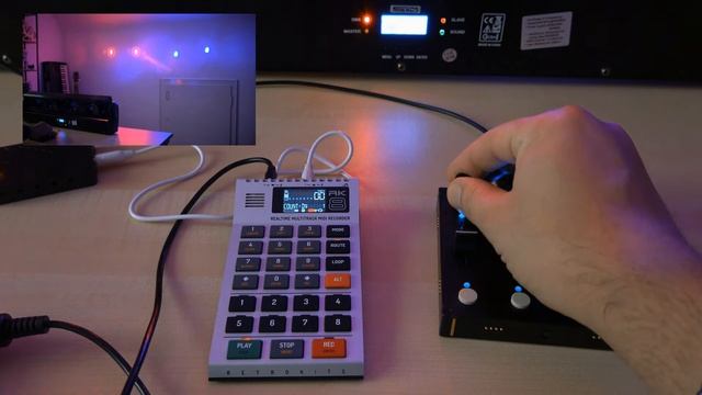 Tutorial_ controlling lasers with DMX, QLC+ and a hardware MIDI sequencer (sponsored by SHEHDS)