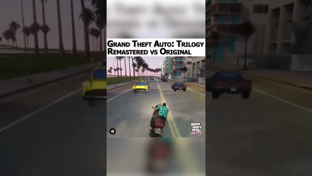 GTA Trilogy vs Original Graphics comparison #gta #shorts #viral #graphics
