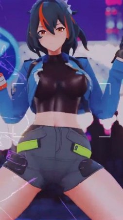 Ох уж эти виртуальные няшки #virtualgirl #dance #passion #sexygirl #animetyan #vulgarity