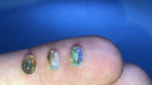 Трио эфиопских опалов 1,02кт №351