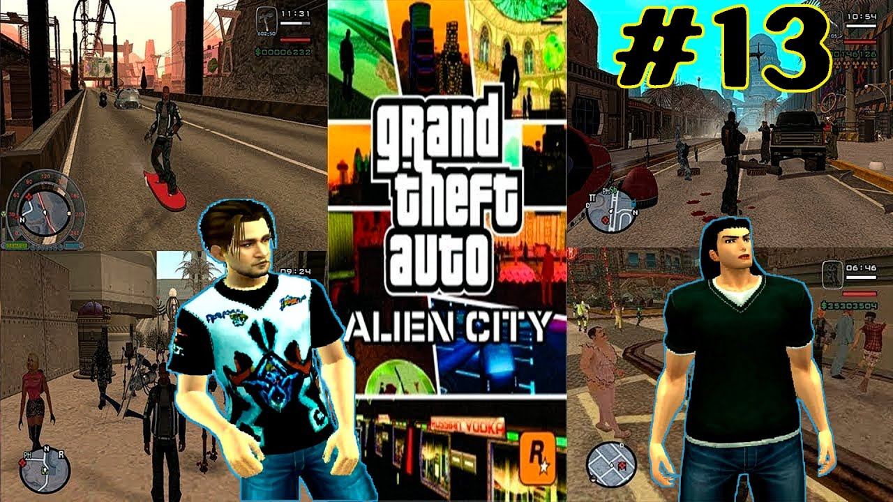 GTA: Alien City (Anderius) - Книга Си-Джея #финал #Эпизод #013