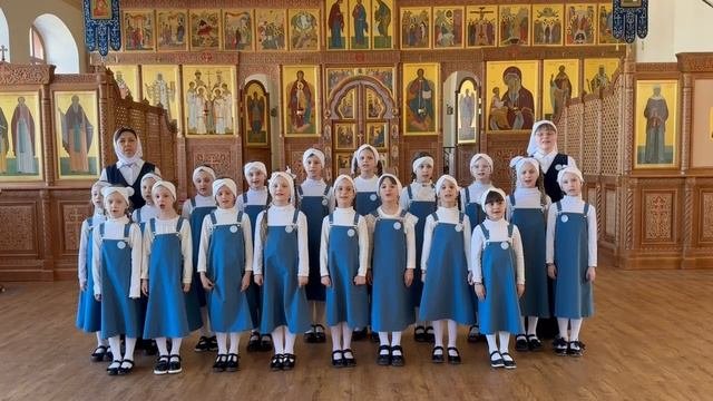 ПАСХАЛЬНОЕ ПОЗДРАВЛЕНИЕ ОТ ВОСПИТАННИЦ ИВЕРСКОЙ ГИМНАЗИИ