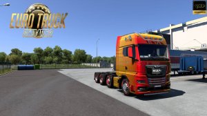 Euro Truck Simulator 2. Катаюсь по фану.  DD база Moza R5