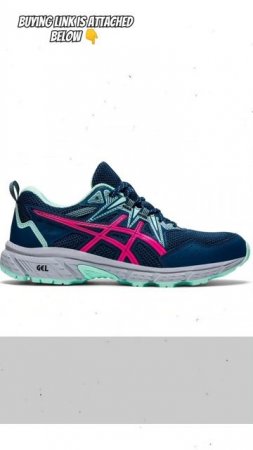 Mako Blue pink ASICS Women's Gel-Venture 8 Running Shoes #fashion #amazon