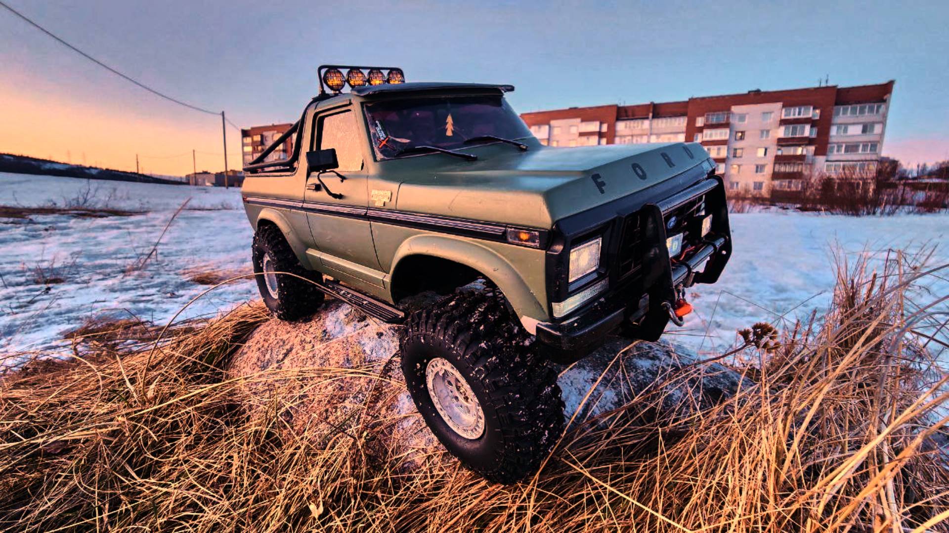 WLToys Bronco первый выезд