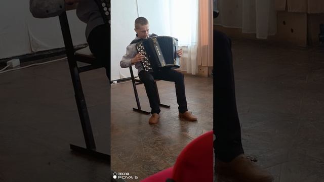 "Сибирская подгорная" в обработке А.Денисова и р.н.п - "Как у наших у ворот" в обработке А.С.Суркова