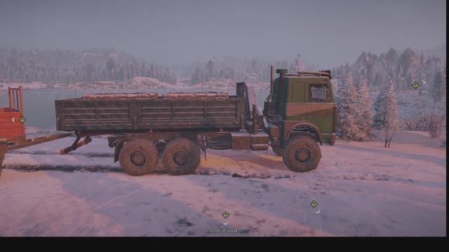 Snow Runner - карта АМУР - Чернокаменcк - Снова в строю начало
