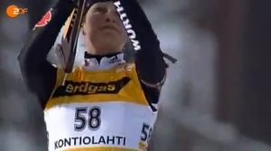 Biathlon 2008-03-16 ZDF Neuner win World Cup - career review