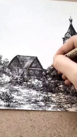 #графика #рисование #architecture #art #sketch #арт #архитектор #скетч #художник