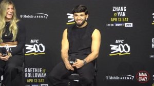 Arman Tsarukyan gets BOOED & TROLLED by fans at UFC 300 Q&A
